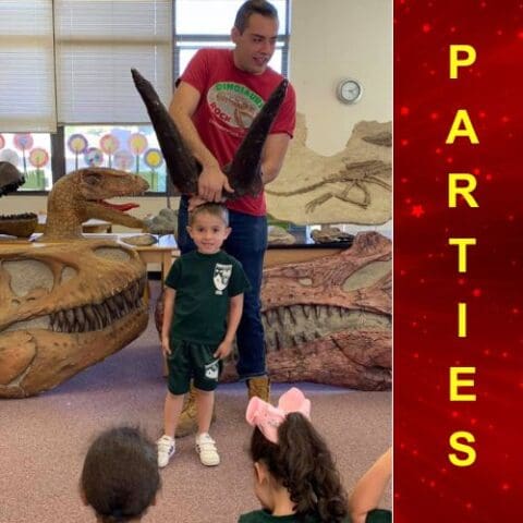 Dinosaur Birthday Party, School Assemblies and Libraries